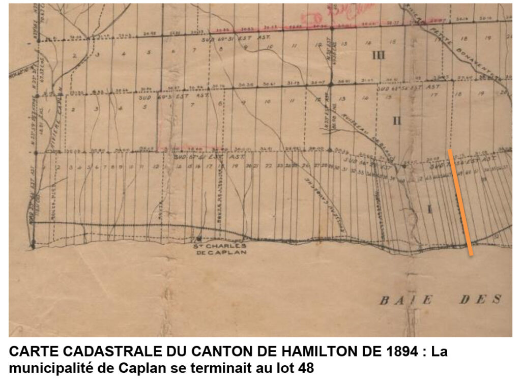 Historique de caplan - Municipalité de Caplan